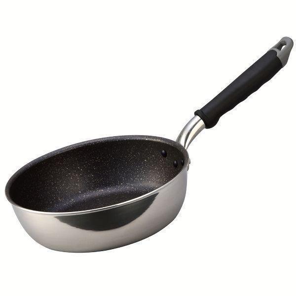 フライパン 22cm IH対応 軽量 ふかみIH 深型フライパン22cm A-2455 (D) 新生活 : メガストア Yahoo!店 - 通販 - Yahoo!ショッピング