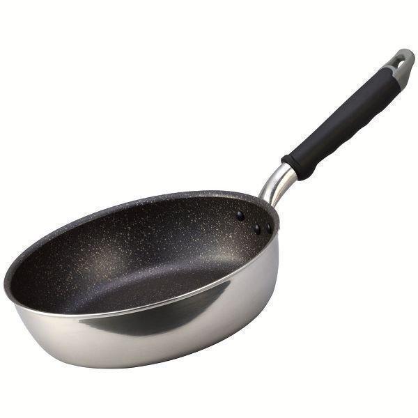 フライパン 24cm IH対応 軽量 ふかみIH 深型フライパン24cm A-2456 (D) 新生活 : メガストア Yahoo!店 - 通販 - Yahoo!ショッピング