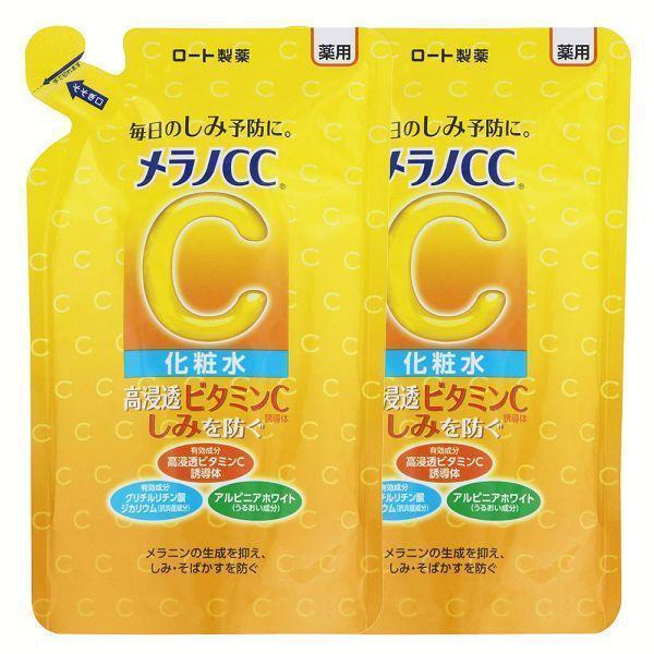 ロート製薬 (2個)メラノCC 薬用しみ対策 美白化粧水 詰替え用 170ml (D) 新生活 : メガストア Yahoo!店 - 通販 - Yahoo!ショッピング