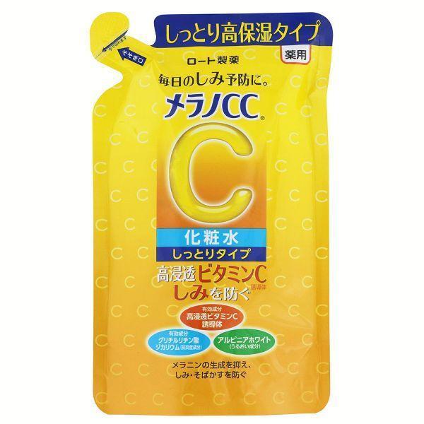 ロート製薬 メラノCC 薬用しみ対策 美白化粧水 しっとりタイプ 詰替え用 170ml (D) 新生活 : メガストア Yahoo!店 - 通販 - Yahoo!ショッピング