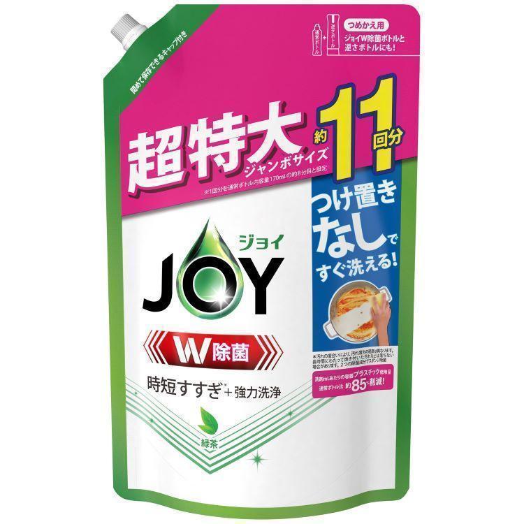 ジョイ(P&G) 食器用洗剤 JOY ジョイ 洗剤 台所洗剤 詰め替え (1425ml) 緑茶の香り 食器洗剤 キッチン洗剤 : メガストア Yahoo!店 - 通販 - Yahoo!ショッピング
