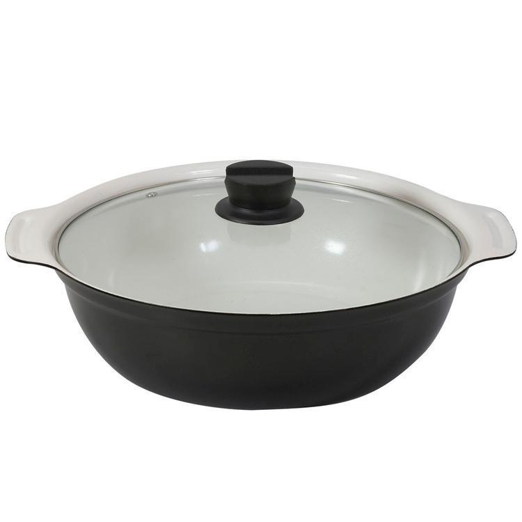 ビストロ・カローレ セラミック卓上鍋28CM IH NQ-0055 (D) : メガストア Yahoo!店 - 通販 - Yahoo!ショッピング