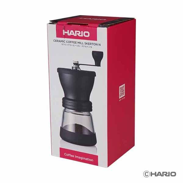 HARIO コーヒーミル ハンドミル セラミックコーヒーミル・スケルトン N ブラック MSCSN-2-B : メガストア Yahoo!店 - 通販 - Yahoo!ショッピング