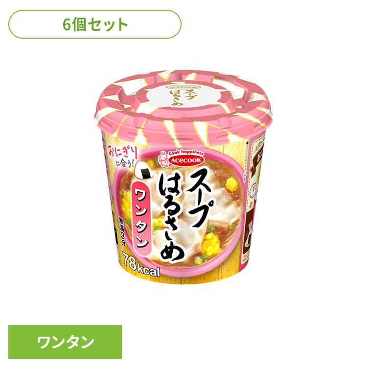 エースコック (6個)はるさめスープ はるさめ麺 スープはるさめ ワンタン 22g : メガストア Yahoo!店 - 通販 - Yahoo!ショッピング