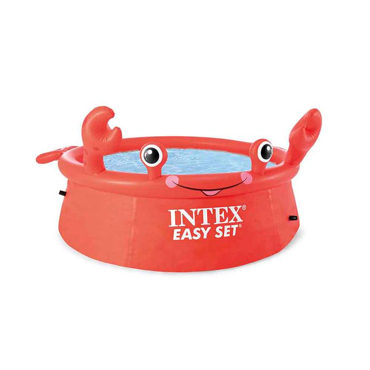 INTEX ビニールプール 大型 家庭用 ハッピークラブイージーセットプール 26100 : メガストア Yahoo!店 - 通販 - Yahoo!ショッピング