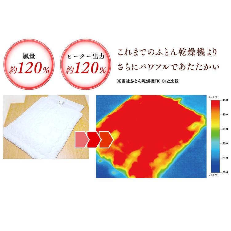 IRIS OHYAMA 布団乾燥機 アイリスオーヤマ ダニ 効果 ふとん乾燥機 マット不要 電気代 衣類乾燥 カラリエ FK-C3 新生活 : メガストア Yahoo!店 - 通販 ...