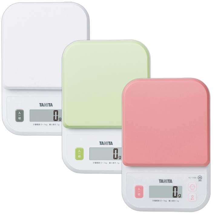 TANITA デジタルクッキングスケール KJ-110S-WH タニタ (D) : メガストア Yahoo!店 - 通販 - Yahoo!ショッピング