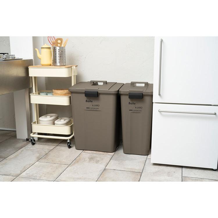 BOITE・イーラボ タッチオープンペール 70L ELB-TOP70 (D) : メガストア Yahoo!店 - 通販 - Yahoo!ショッピング