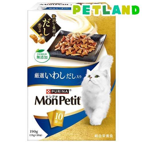 モンプチ ドライ ボックス 厳選いわしだし入り ( 19g×10袋 )/ : ペットランドYahoo!店 - 通販 - Yahoo!ショッピング