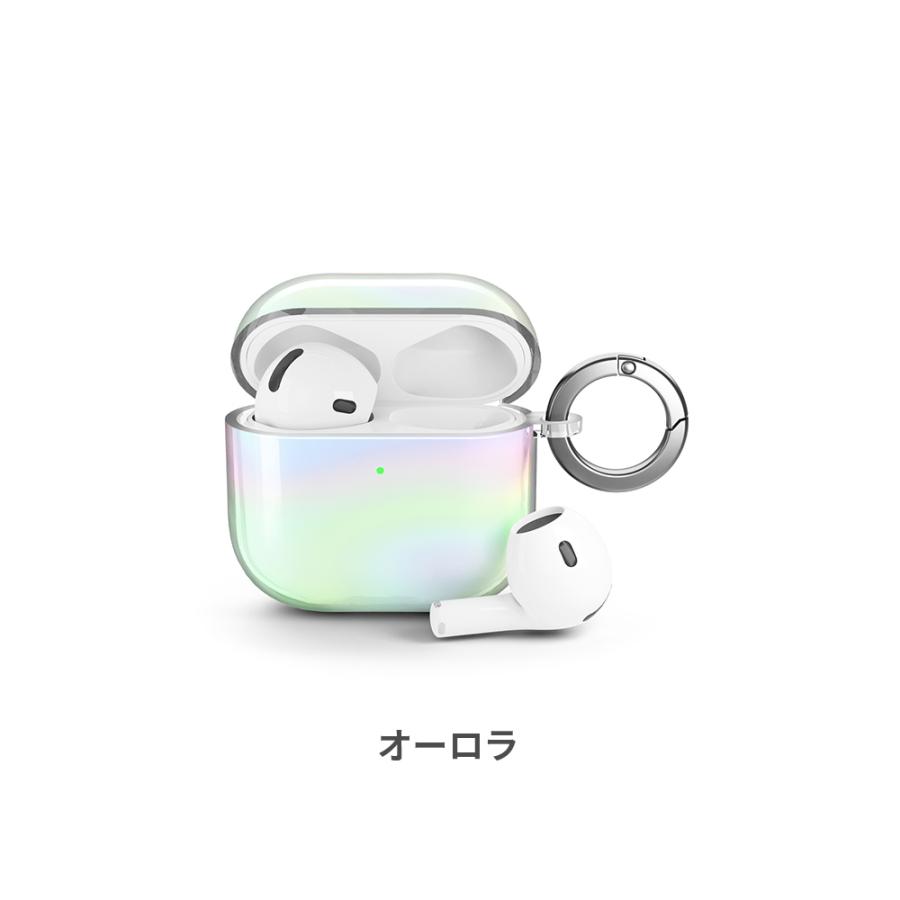 AirPods 第4世代 ケース カバー クリア オーロラ オーロラカラー AirPods 第4世代 ケース カバー クリア オーロラ オーロラカラー