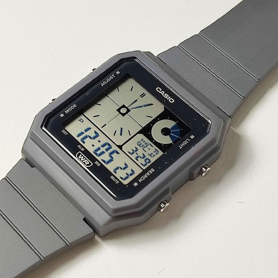 CASIO（カシオ） 国内正規保証 “STANDARD” LF-20W-8A2JF グレー アナデジ レトロカシオ 腕時計 スタンダード レトロ 父の日 母の日 バイオマス : PGQ ...
