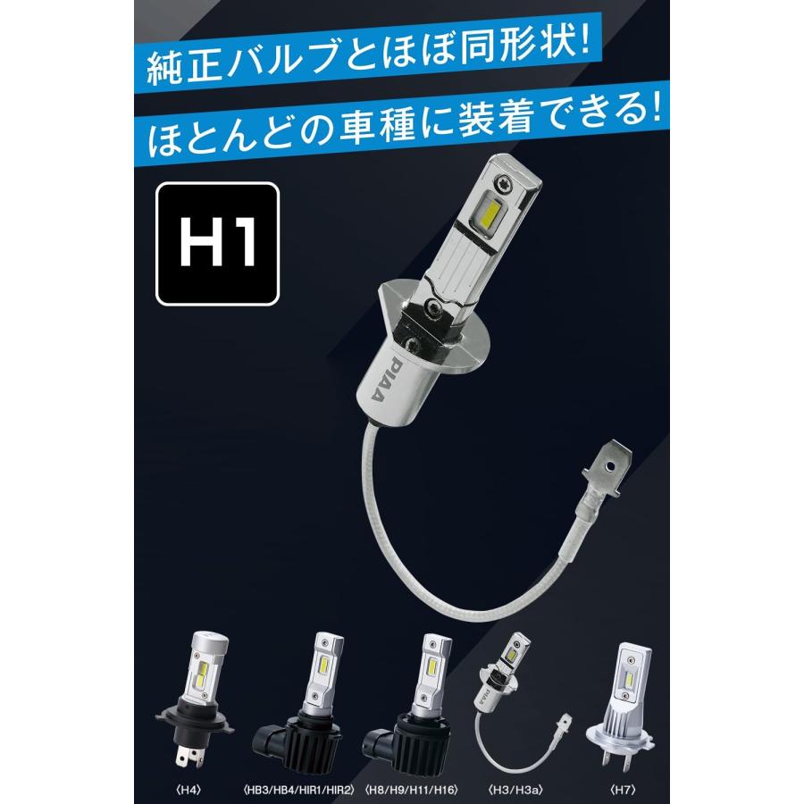 PIAA [LEH263] ヘッド&フォグ用 LEDバルブ H1 6000ケルビン 2500lm コントローラーレス : パーツハウス ...