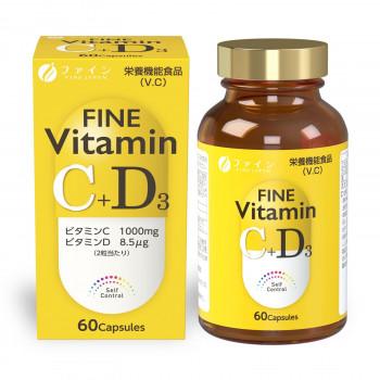 ファイン ファインビタミンC+D 39g(650mg×60粒) : PHANTOMSTORE - 通販 - Yahoo!ショッピング