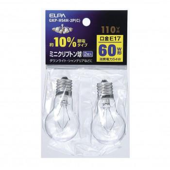 ミニクリプトン球 GKP-H54H-2P(C) : PHANTOMSTORE - 通販 - Yahoo!ショッピング