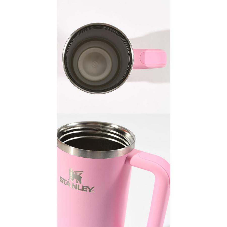 STANLEY 限定カラー 桜 さくら スタンレー H2.0 真空スリムクエンチャー 0.88L ストロー タンブラー 880ml 保冷 水筒 アウトドア オフィス 日本正規品 2025春夏 ...