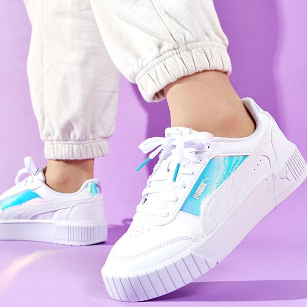 PUMA（プーマ） レディース 厚底 スニーカー キャリーナ ミア メタル