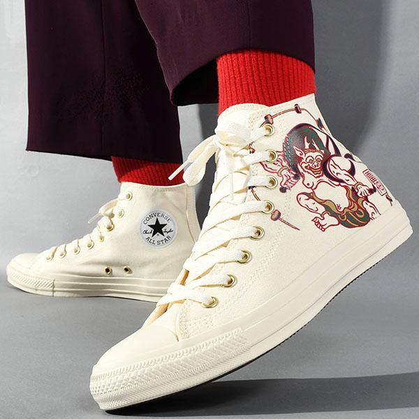 ALL STAR 風神雷神 コンバース スニーカー レディース メンズ CONVERSE