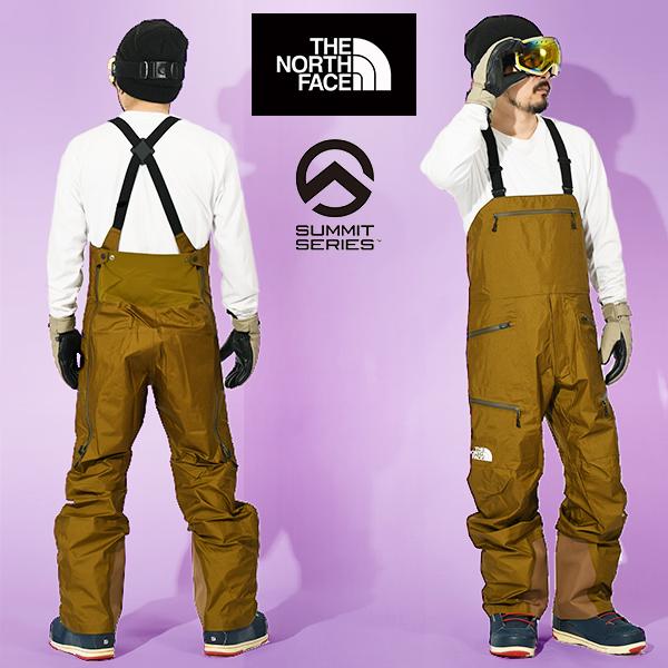 THE NORTH FACE ノースフェイス メンズ 高機能 スノーボード ウェア パウダー ビブパンツ サミットシリーズ モスグリーン ns62421 2024-2025冬新作 : Ray ...