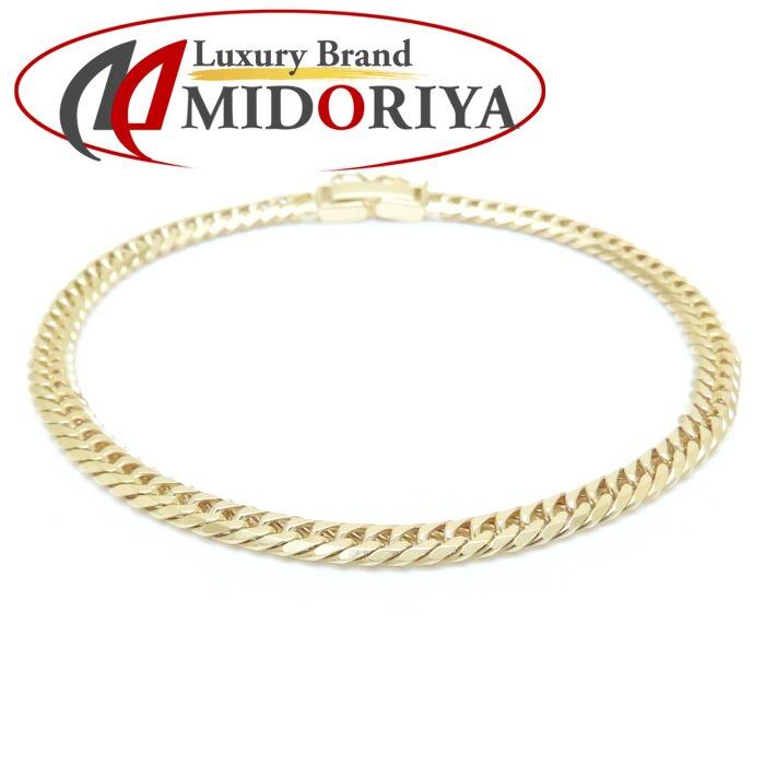 喜平ブレスレット K18YG イエローゴールド 6面 ダブル 18cm 10.4g/129132【中古】 : MIDORIYA - 通販 ...