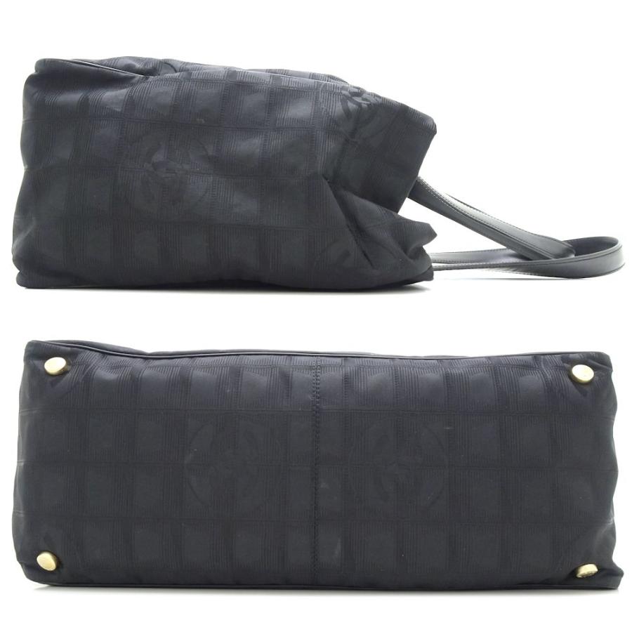 CHANEL シャネル A15991 ニュートラベルライン トートMM ナイロン 黒 ブラック /151000【中古】 : MIDORIYA ...