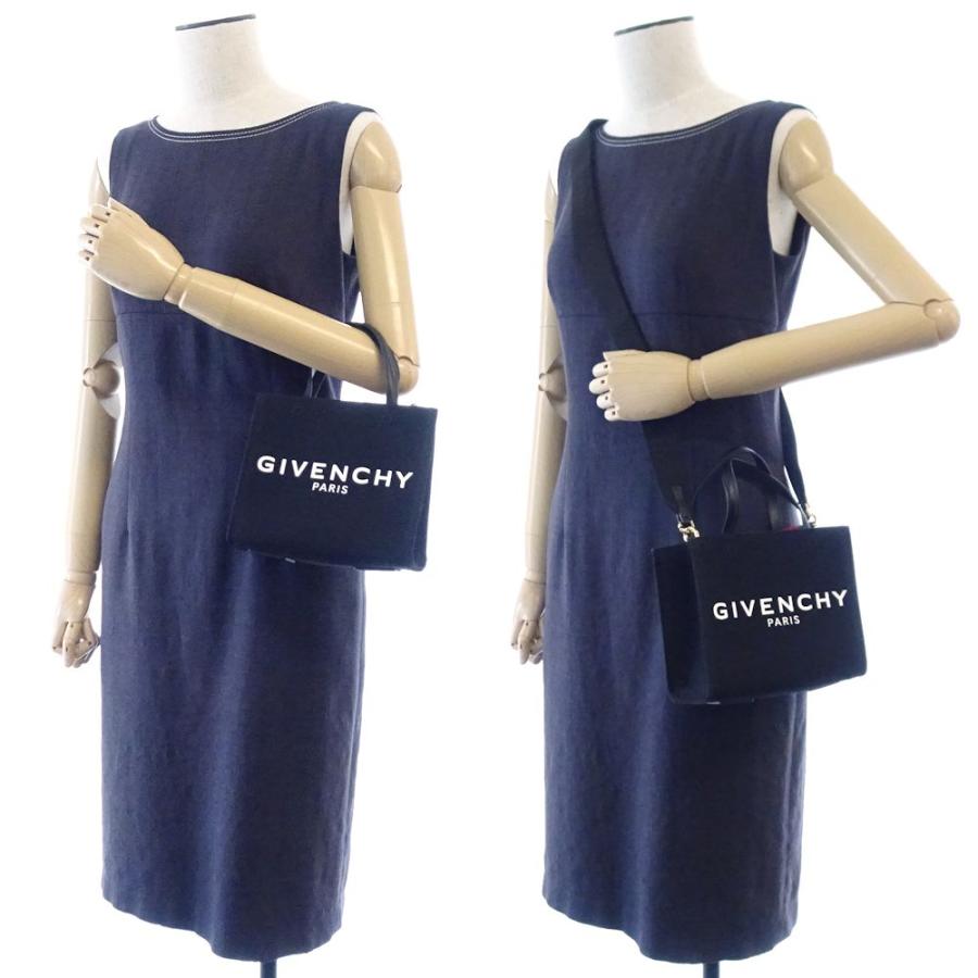 ジバンシー GIVENCHY ☆未使用 BB50N0B1F1 キャンバス G ミニトートバッグ リネン 黒 ブラック/151362 : ...