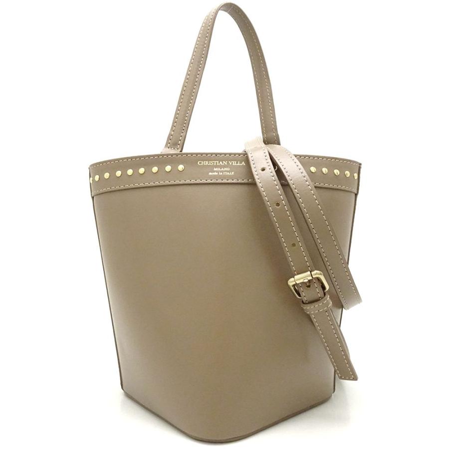 クリスチャンヴィラ ハンドバッグ 2WAYバッグ レザー モカブラウン / 151376【中古】 : MIDORIYA - 通販 ...