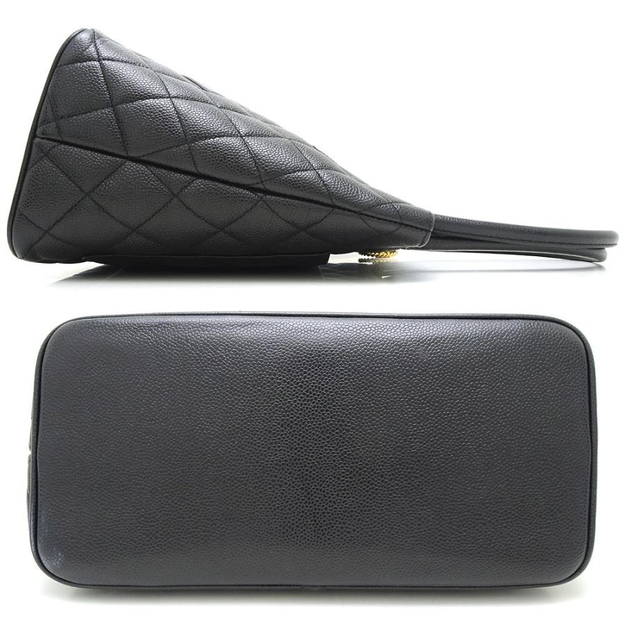 CHANEL シャネル 復刻トートバッグ キャビアスキン 黒 ブラック/151395【中古】 : MIDORIYA - 通販 - Yahoo ...