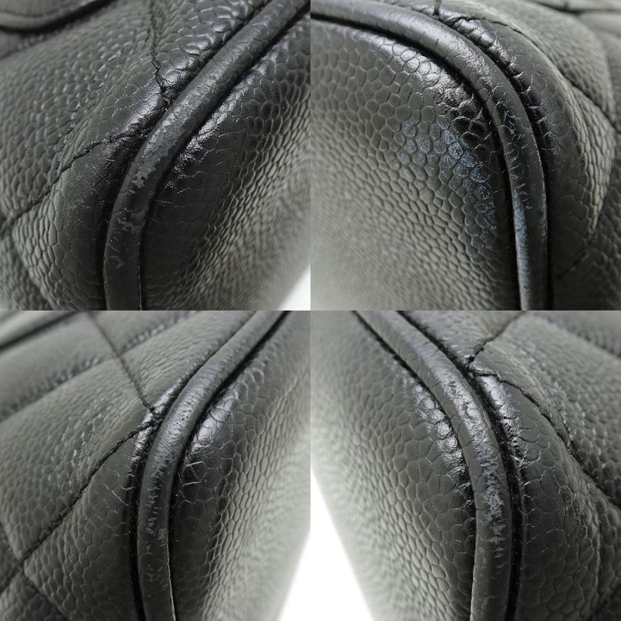 CHANEL シャネル 復刻トートバッグ キャビアスキン 黒 ブラック/151395【中古】 : MIDORIYA - 通販 - Yahoo ...