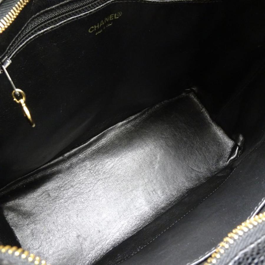 CHANEL シャネル 復刻トートバッグ キャビアスキン 黒 ブラック/151395【中古】 : MIDORIYA - 通販 - Yahoo ...