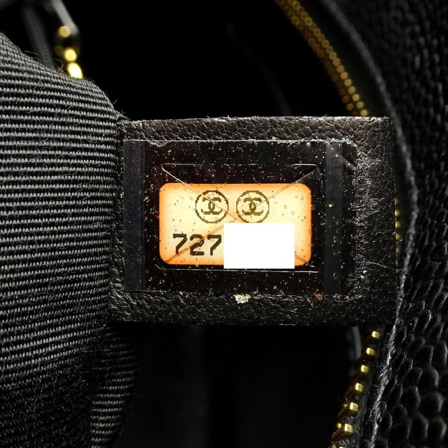 CHANEL シャネル 復刻トートバッグ キャビアスキン 黒 ブラック/151395【中古】 : MIDORIYA - 通販 - Yahoo ...