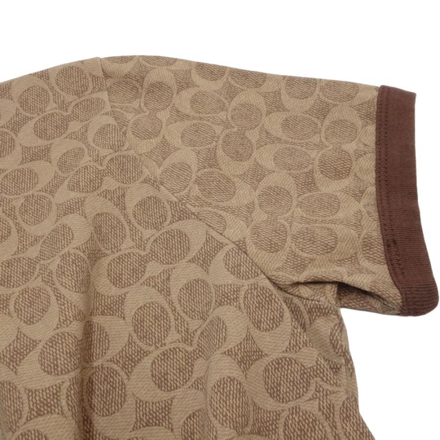 COACH コーチ シグネチャー ペンギン ワッペン 半袖Tシャツ Sサイズ コットン カーキ/180177【中古】 : MIDORIYA ...