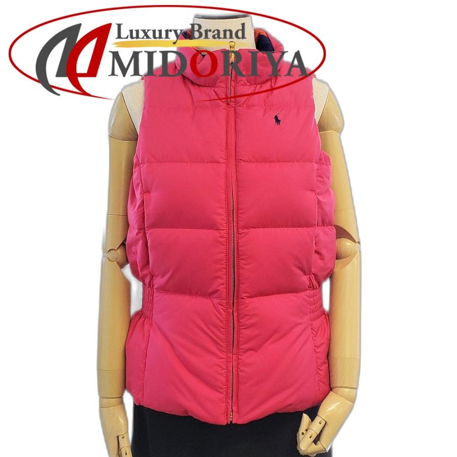 POLO RALPH LAUREN ポロ ラルフローレン ダウンベスト リバーシブル サイズ160 ダウン ピンク/181238【中古】 : MIDORIYA - 通販 - Yahoo!ショッピング