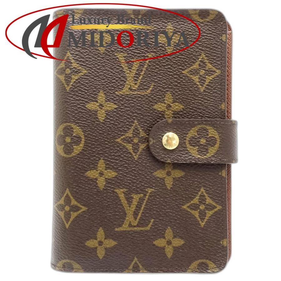 LOUIS VUITTON ルイヴィトン モノグラム 長財布 ポルトパピエジップ M61207 ブラウン/181250【中古 ...
