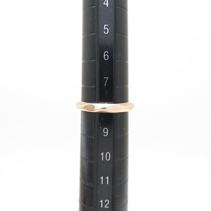 BOUCHERON（ブシュロン） ファセット 1Pダイヤモンド リング ミディアム K18PG #48 8号 ピンクゴールド 指輪 ...