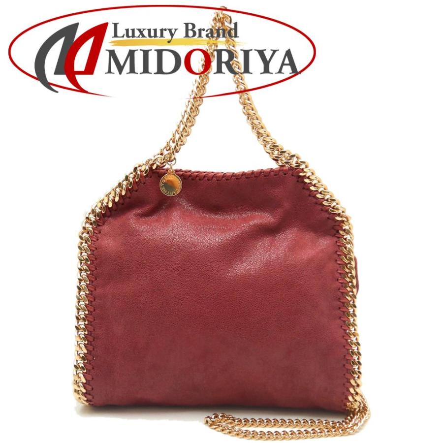 ステラマッカートニー Stella McCartney ファラベラ ミニトート W9355 トートバッグ ポリエステル ボルドー ...