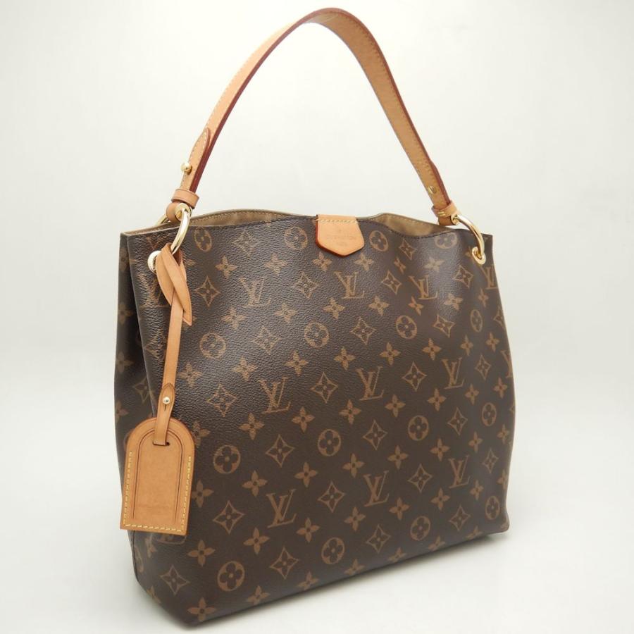 LOUIS VUITTON ルイヴィトン モノグラム グレースフルPM M43701 ショルダーバッグ ブラウン/251479【中古 ...