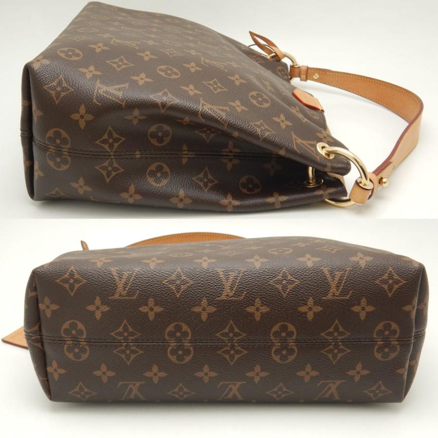LOUIS VUITTON ルイヴィトン モノグラム グレースフルPM M43701 ショルダーバッグ ブラウン/251479【中古 ...