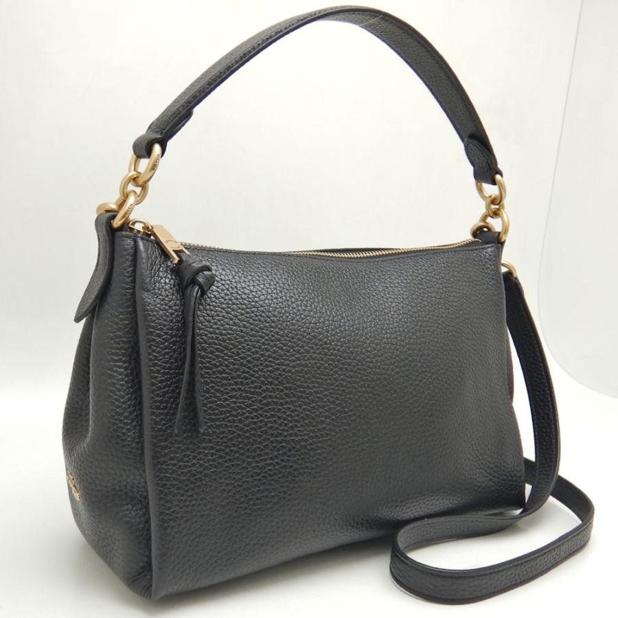 COACH コーチ シェイ 601 2WAYハンドバッグ レザー ブラック/251529【中古】 : 251529 : MIDORIYA ...