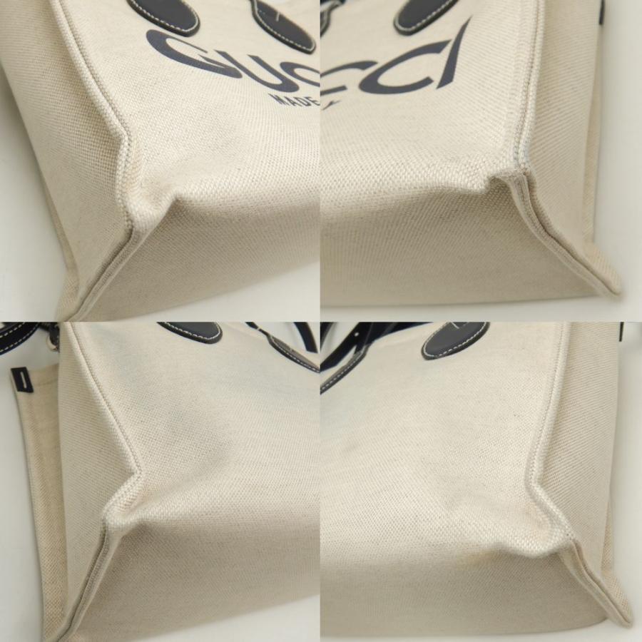 GUCCI グッチ Gucci Lido ミニトート 772144 トートバッグ プリント 日本限定 キャンバス ベージュ ネイビー ...