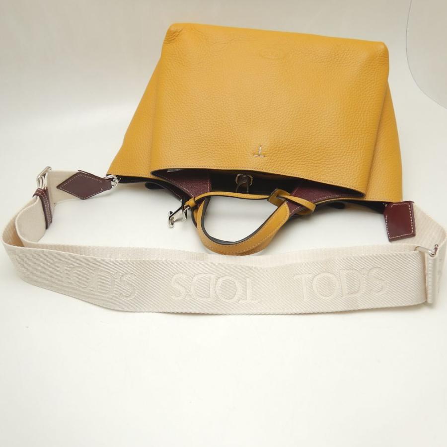 TOD'S TOD’S トッズ XBWAPAF91T0QNK4075 ハンドバッグ Tタイムレス 2WAY レザー マスタード/252402 ...