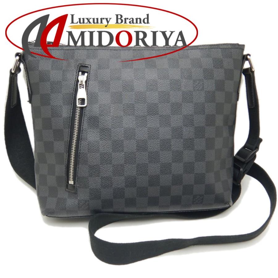 LOUIS VUITTON ルイヴィトン ダミエ グラフィット ミックPM N41211 ショルダーバッグ ブラック/252544【中古 ...
