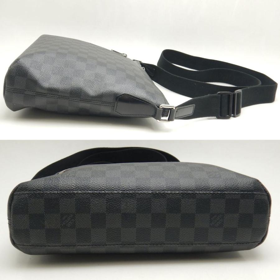 LOUIS VUITTON ルイヴィトン ダミエ グラフィット ミックPM N41211 ショルダーバッグ ブラック/252544【中古 ...