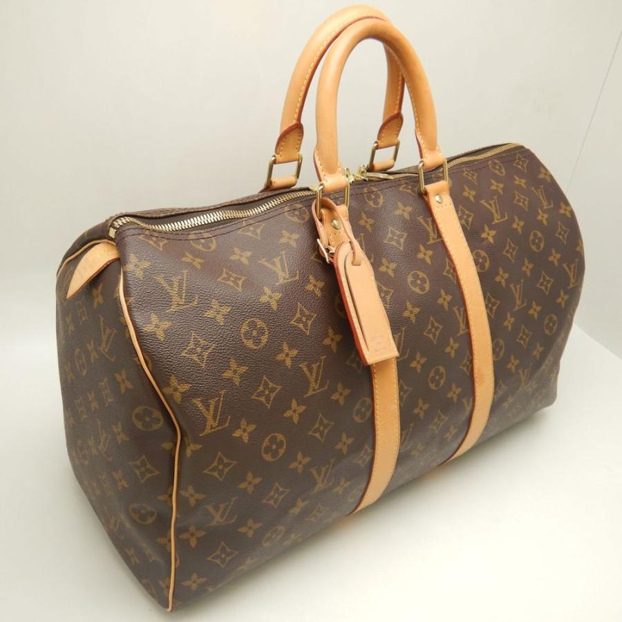 LOUIS VUITTON ルイヴィトン モノグラム キーポル45 M41428 ボストンバッグ ブラウン/252855【中古】 : MIDORIYA - 通販 - Yahoo!ショッピング