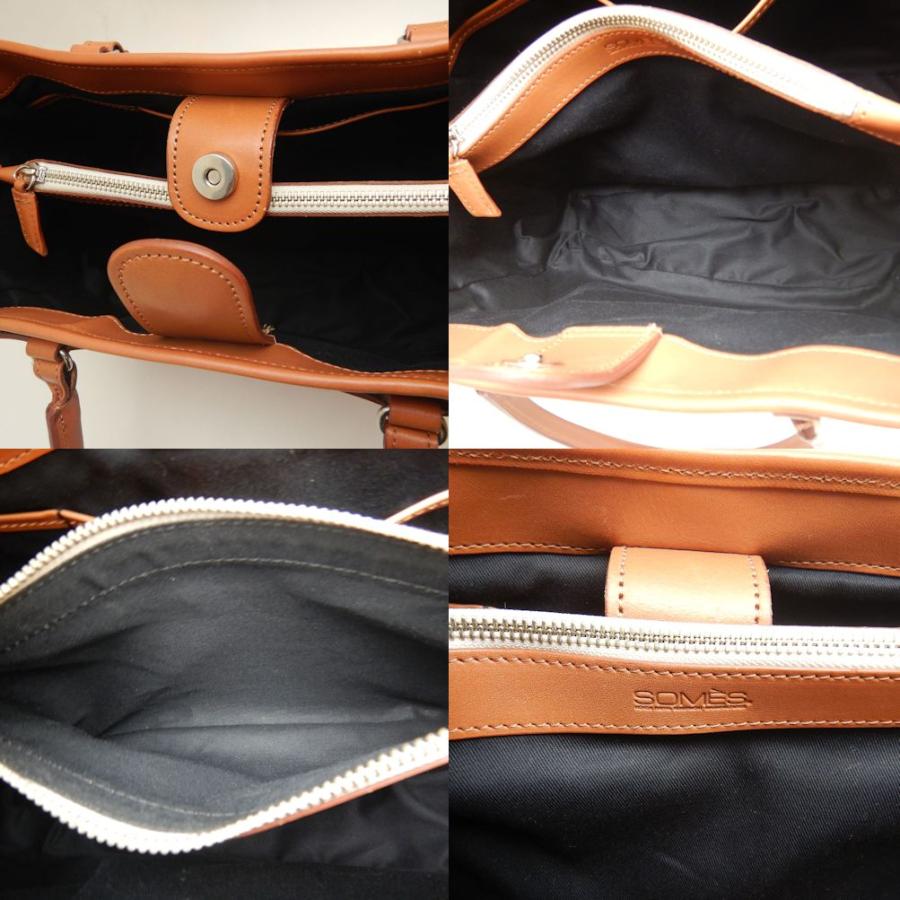 SOMES SADDLE ソメスサドル トートバッグ レザー レッド ブラウン/252869【中古】 : MIDORIYA - 通販 - Yahoo!ショッピング