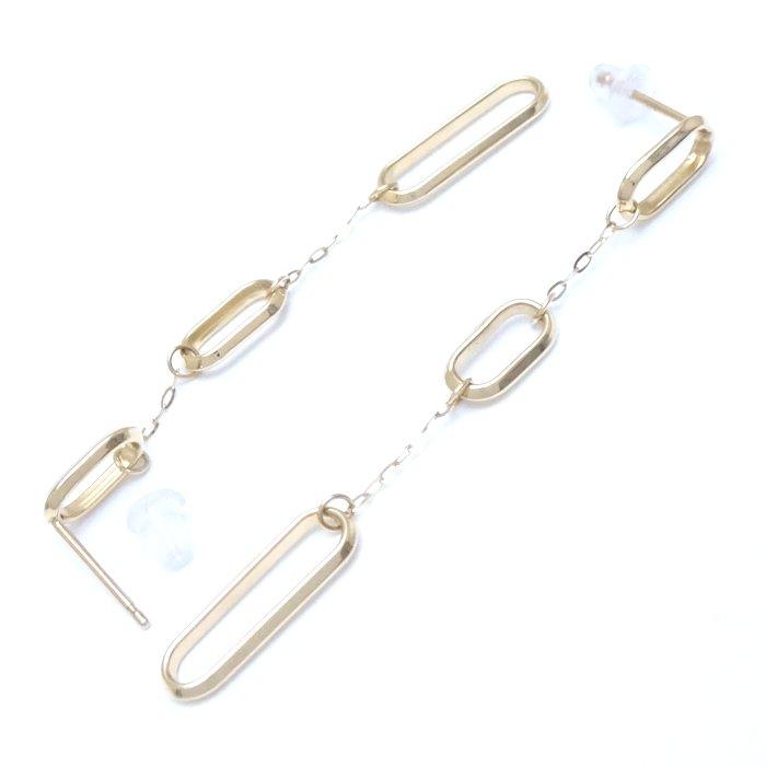 チェーン ロング ピアス K18YG イエローゴールド/28062【中古】 : 28062 : MIDORIYA - 通販 - Yahoo ...