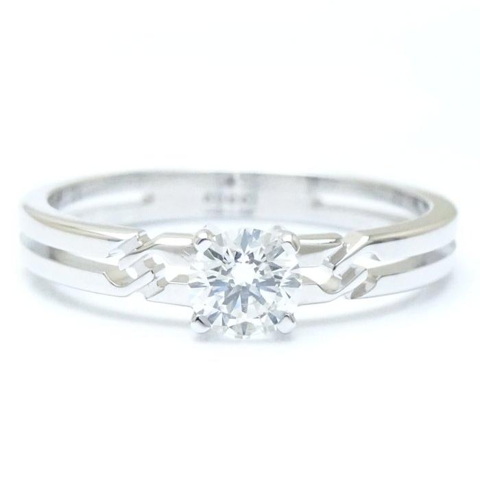 GUCCI グッチ インフィニティ ソリテール リング ダイヤモンド0.24ct F.VS1.3Excellent #10 9.5号 K18WG ホワイトゴールド/292816【中古 ...
