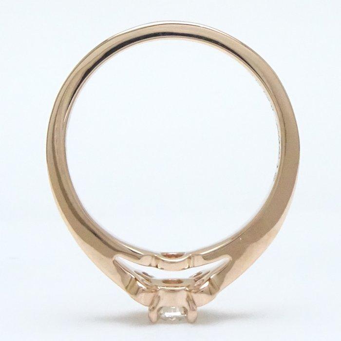 CARTIER カルティエ バレリーナ ソリテール リング 指輪 ダイヤモンド0.23ct #54 13.5号 N4724900 K18PG ピンクゴールド/293033【中古 ...