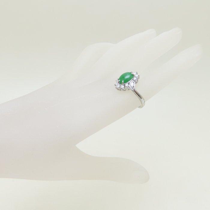 MIKIMOTO ミキモト リング 指輪 翡翠3.09ct ダイヤモンド0.62ct 12号 Pt950プラチナ/293455【中古】 : MIDORIYA - 通販 - Yahoo!ショッピング