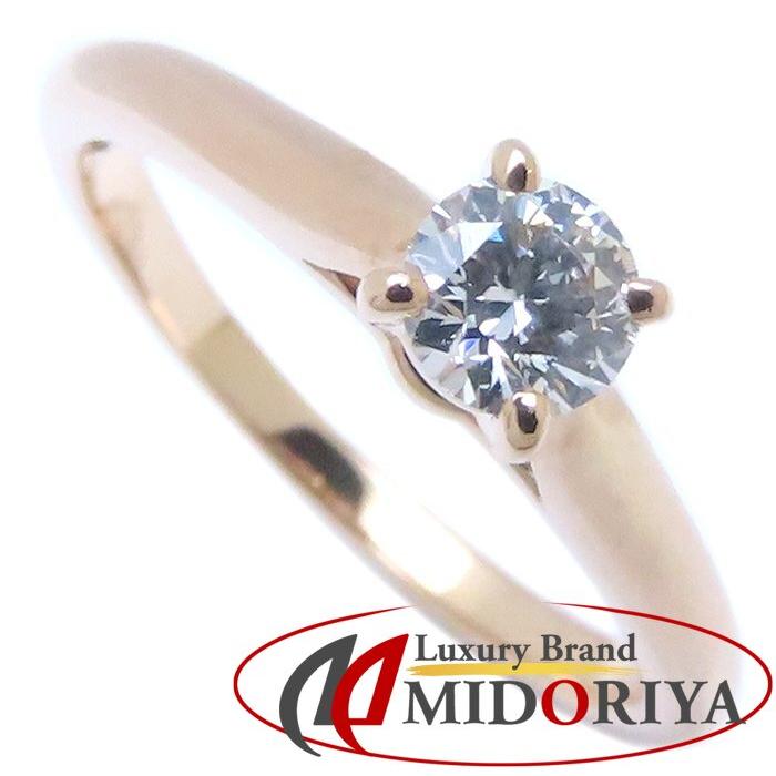 Cartier CARTIER カルティエ ソリテール 1895 リング 指輪 一粒ダイヤモンド0.24ct F.VS1 #48 7.5号 N4226600 K18PG ピンクゴールド ...