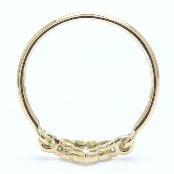 Cartier CARTIER カルティエ ヒンドゥ リング 指輪 ダイヤモンド #52 12号 K18YG イエローゴールド/293774 ...